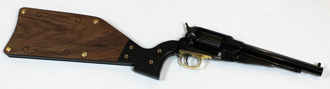 1858 Remington Black Powder Revolver Shoulder Stock - Pietta – 1895 Scopes